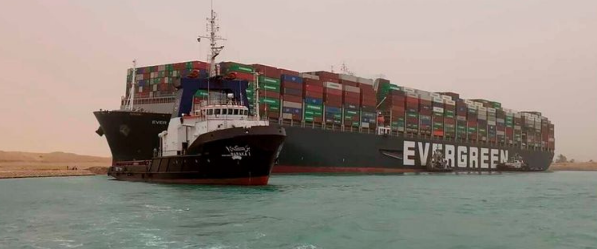 The Ever Given Has Been Partially Freed From the Suez Canal - EV Cargo