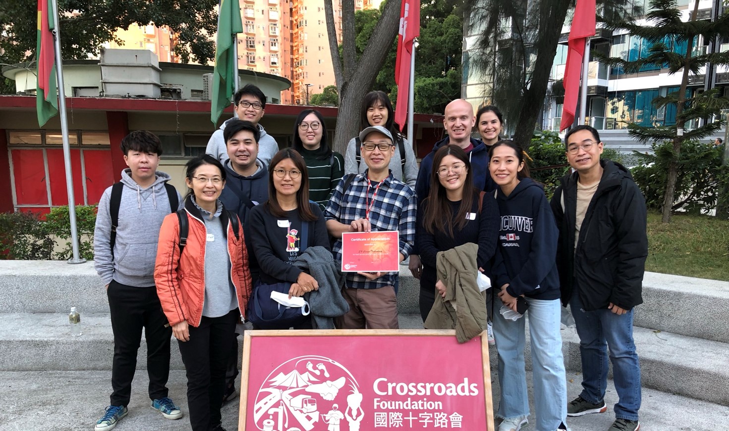 EV Cargo Hong Kong Volunteer at Crossroads Foundation