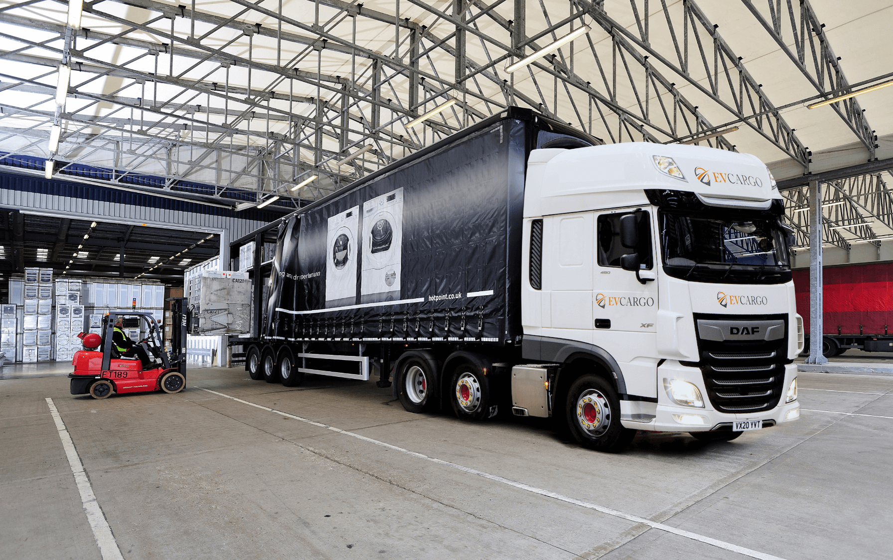 White and Brown Goods Supply Chain Solutions | EV Cargo