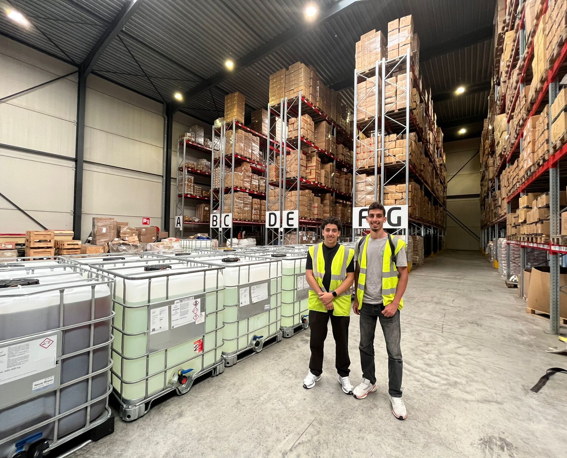 Azeddine and Hamza Complete Their Latest Internship at EV Cargo ...